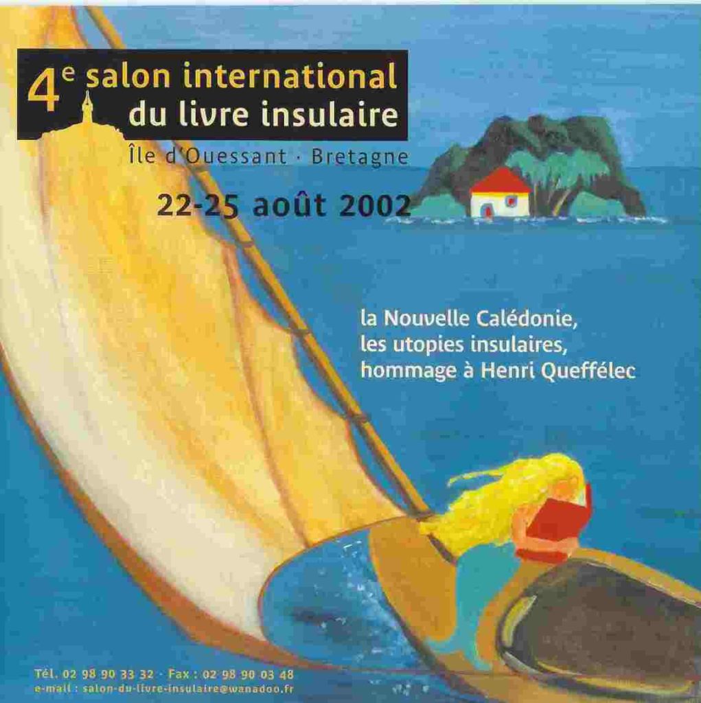 affiche 2002 - Livre Insulaire - Ouessant